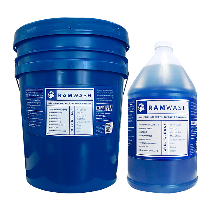 RamWash Industrial Strength Cleaning Solution -Effective & Biodegradable