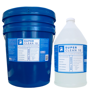 Industrial Cleaning Solutions - RamWash Super Clean 10 Sparkle