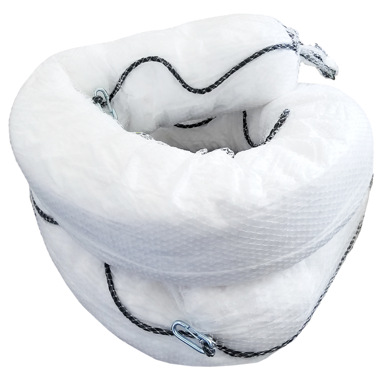 Oil Only Absorbent Booms – 8″ x 10′ / Bundle of 4 – RamSorb