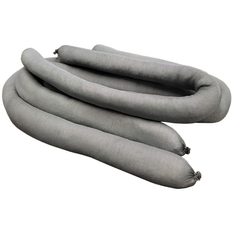 Oil Only Absorbent Booms – 5″ x 10′ / Bundle of 4 – RamSorb